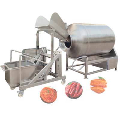 China Industrial Meat Fish Food Processing 25kg/batch Vacuum Marinated Egg Meat Tumbler for sale