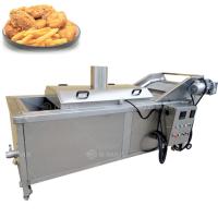 China Electricity Heating Easy Operation Continuous Frying Machine for Fried Potato Chips for sale