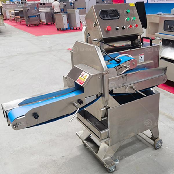 Voltage 220V Automatic Cooked Meat Cutting Machine for Beef Steak and Vegetable Fruit