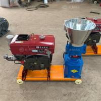 China Feed Pellet Making Machine for Pigs Rabbits Chickens Ducks Fodder Processing Machines for sale