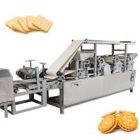 Quality Continuous Biscuit Making Machine for Small Scale Soda Cracker Biscuit for sale