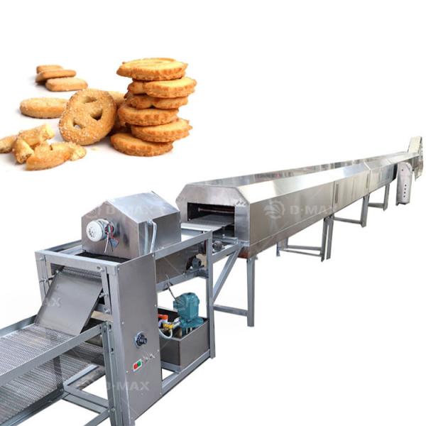 Quality Continuous Biscuit Making Machine for Small Scale Soda Cracker Biscuit for sale