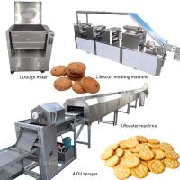 Quality Soft Biscuit Plant with Capacity 50-80kg/h Stainless Steel Hard Biscuit for sale