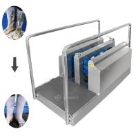 China Get a Deep Clean with Our Type Induction Boot Washing Machine 760*480mm Cleaning Width for sale