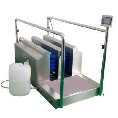 China boot Washing And Sanitizing Station Hygiene Equipment With Bearing For Footwear Cleaning for sale