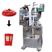 China Small Bag Honey Sauce Paste Liquid Packaging Ketchup Packing Machine with Multi-function for sale