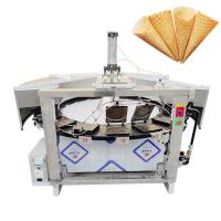 China Function Making Ice Cream Waffle Cones Commercial Equipment Crispy Egg Roll Machine for sale