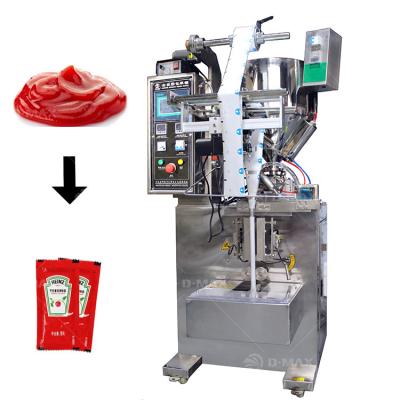 Liquid Sachet Packaging Machine for Tomato Paste in Shaped Bag Stick Ketchup Sauce