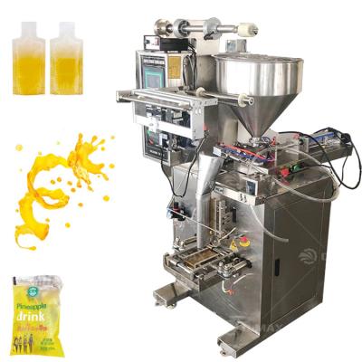 China 3/4 zijden afdichting Commerciële honingzakjes Vloeibare verpakkingsmachine voor curry pasta stick Te koop