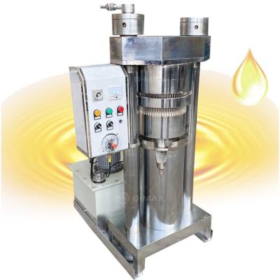 China Máquina de prensagem hidráulica de óleo quente de baixo resíduo para produção de azeite de sésamo Expeller à venda
