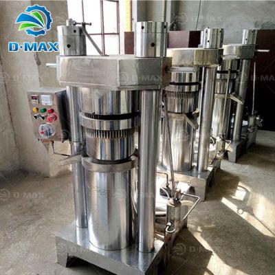 China Máquina de prensagem hidráulica de óleo quente de baixo resíduo para produção de azeite de sésamo Expeller à venda