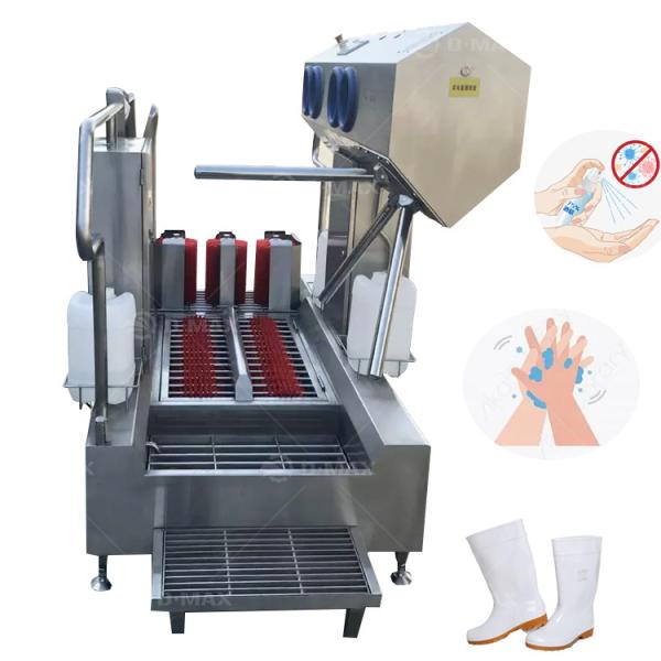 Quality Hygiene Station Boot Washer Machine Good Feedback with Scrubbing and Absorbing Water for sale