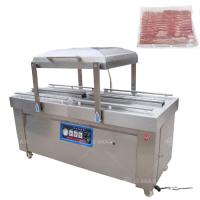 China Large Model Automatic Double Chamber Food Fresh Fruit Vegetable Vacuum Packaging Machine for sale