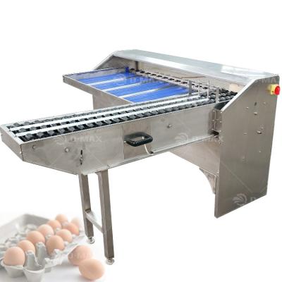 China Roestvrij staal 304 ei gewichtingsmachine kippen ei sorteermachine met inspectie Te koop