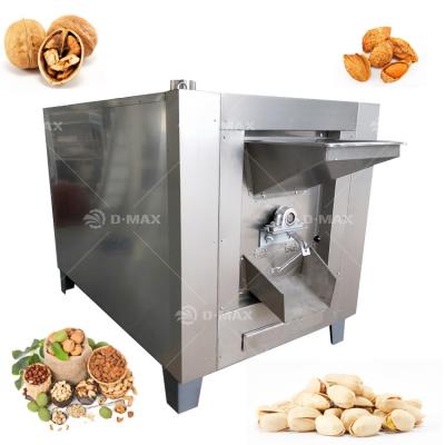 China Machines voor het roosteren van noten met trommelrotatie en metingen van 3000*1200*1700 mm Te koop