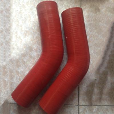 China Polyester line Reinforced Silicone Rubber Hot Water Hose Air Intake Pipe for sale