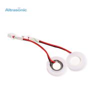 China Low Frequency Atomizer 16mm 108kHz PZT Ceramic Disk for Atomizing Device for sale