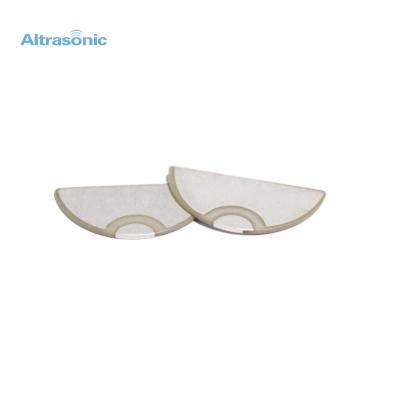 China Semicircle Ultrasonic Transducer Ceramic Sheet Disk For Fetal Doppler Monitor for sale