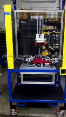 China Ultrasonic Mudguard Portable Riveting Welding Machine 35Khz For Auto Bumper Riveting for sale