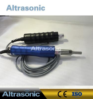 Saldatore di plastica ultrasonico portatile/120V che rivetta la saldatrice