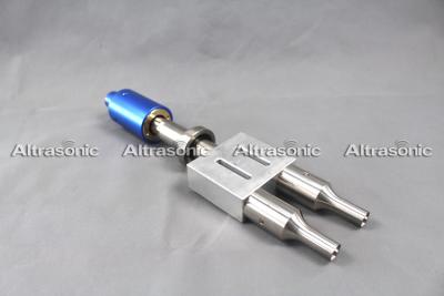 China Multihead Hot Riveting Ultrasonic Spot Welding Machine For Car Carpet Long Cotton Felt for sale
