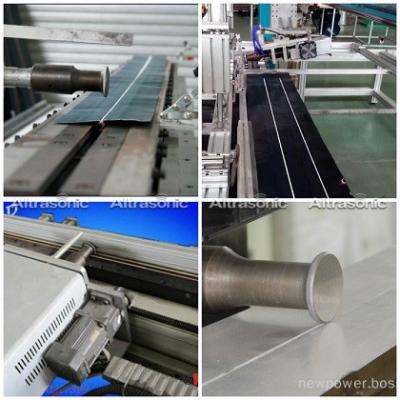 Cina metallo ultrasonico 20Khz che salda il piatto di Alumium con la metropolitana di rame in vendita
