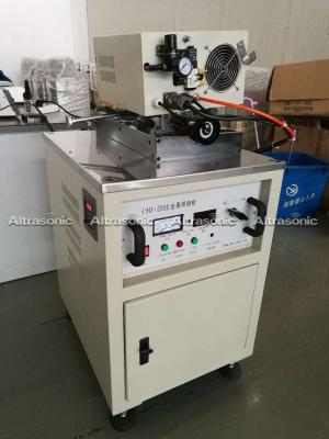 Cina metallo ultrasonico 20Khz che salda il piatto di Alumium con la metropolitana di rame in vendita