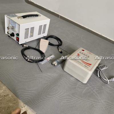 China Handheld Plastic Ultrasonic Cutting Machine , Ultrasonic Cutting Device for sale