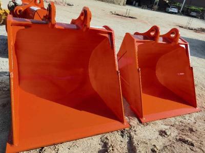 China Customized stone bucket Q355B standard clean bucket for excavator for sale