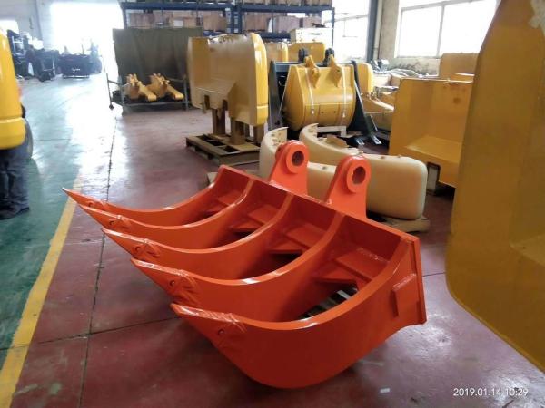 Quality Customizable Excavator Attachments Arable Land Harrow Bucket Multitooth Rake for sale