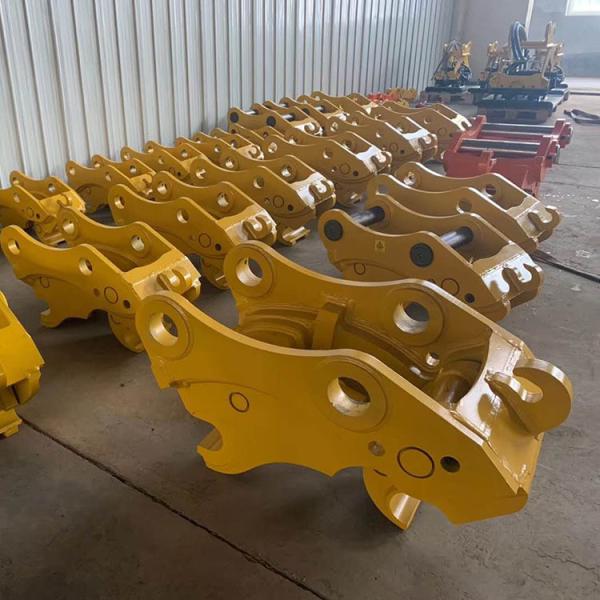 Quality Mini Excavator Attachments Hydraulic Excavator Quick Coupler With Closed Hook for sale
