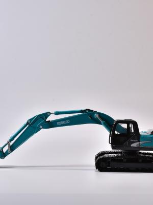 Cina Shen acciaio SK200 escavatore modello KOBELCO simulazione originale leghe metalliche decorazione auto non giocattoli in vendita