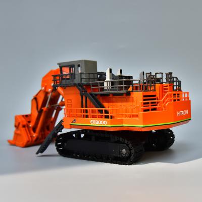 China Hitachi EX8000 Excavator 1/87 Scale Diecast Model Collectible Metal Toy Replica for sale