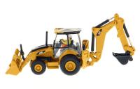 China 450E Backhoe Loader Construction Vehicle Model 1/87 Scale 85263 for sale