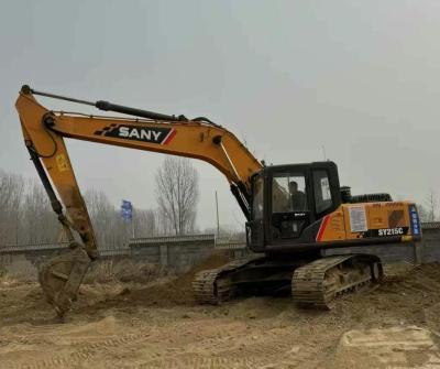 China Sany SY215-9 Excavadora de rastreamento pesada Máquina de construção de serviço confiável desempenho for sale