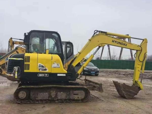 Quality Used Hyundai 60-7 Mini Excavator Reliable Affordable Construction Machinery for sale