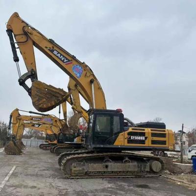 China Excavadora de mineração Sany SY550 usada de 2021 Mais de 9000 horas Equipamento pesado de construção for sale