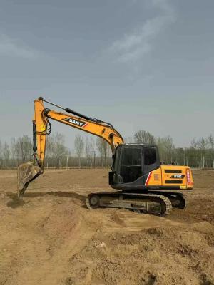 China Excavadora usada SANY SY135 de 13,5 toneladas para aplicações de construção for sale