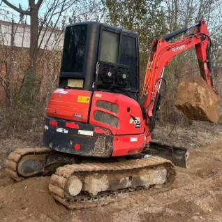 China Usado VIO35 Mini Excavadora 3,5 toneladas Horas bajas Historial de servicio completo Utilidad for sale
