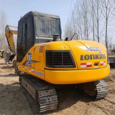 China Gebruikte Lonking LG6090 9Ton mini graafmachine onderhouden voor bouwlandschappen for sale