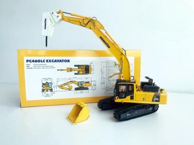 Cina Komatsu PC460LC-8 1/50 Modello di escavatore in lega a colata a colata con rompitore idraulico in vendita
