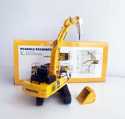 Cina Komatsu PC460LC-8 1/50 Modello di escavatore in lega a colata a colata con rompitore idraulico in vendita