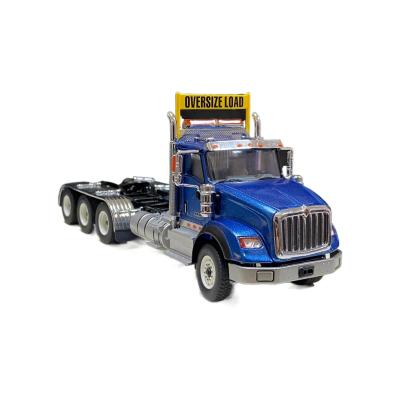China DM 1/50 International HX620 Tri-Axle Semi Truck Model 71010 Diecast Collectible for sale
