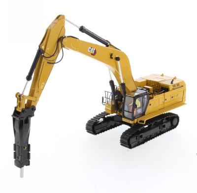China DM 1/50 Scale Heavy Duty Excavator Demolition Hammer Grapple Construction Model 85709 for sale
