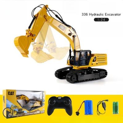 China 336 Excavator 25005 Remote Control Electric Simulation Kids Toy 1:24 Scale for sale
