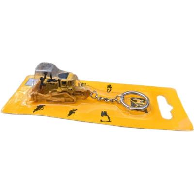 China DM 85984 Track Type Tractor Bulldozer Model Keychain Collectible Construction Gift for sale