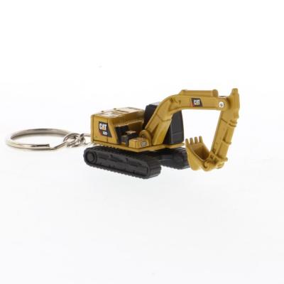 China DM Excavator Construction Vehicle Model Keychain Ornament 85981 Collectible Key Ring for sale