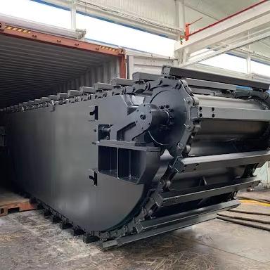 Quality Customizable Excavator Pontoon Undercarriage Water Float Swamp Float for Stable Operation Easy Maintenance Supplier for sale