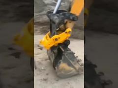 Durable Cat 306 Mini Excavator Quick Coupler For 7 Ton Excavator Customized