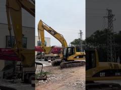 Excavadora usada Caterpillar 336D2L 36 toneladas Bem mantida CE ISO Construção de mineração